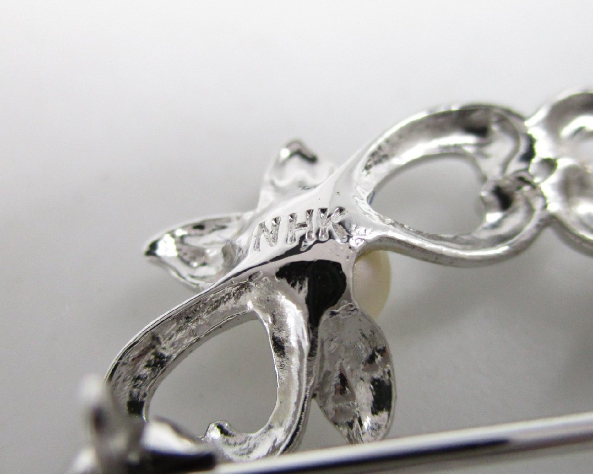 Yahoo!オークション - 田崎真珠 TASAKI SV パールブローチ NHK 銀製