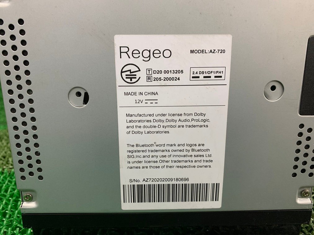 Yahoo!オークション - 『psi』 Regeo AZ-720 DVD・microSD・USB・Bluet...