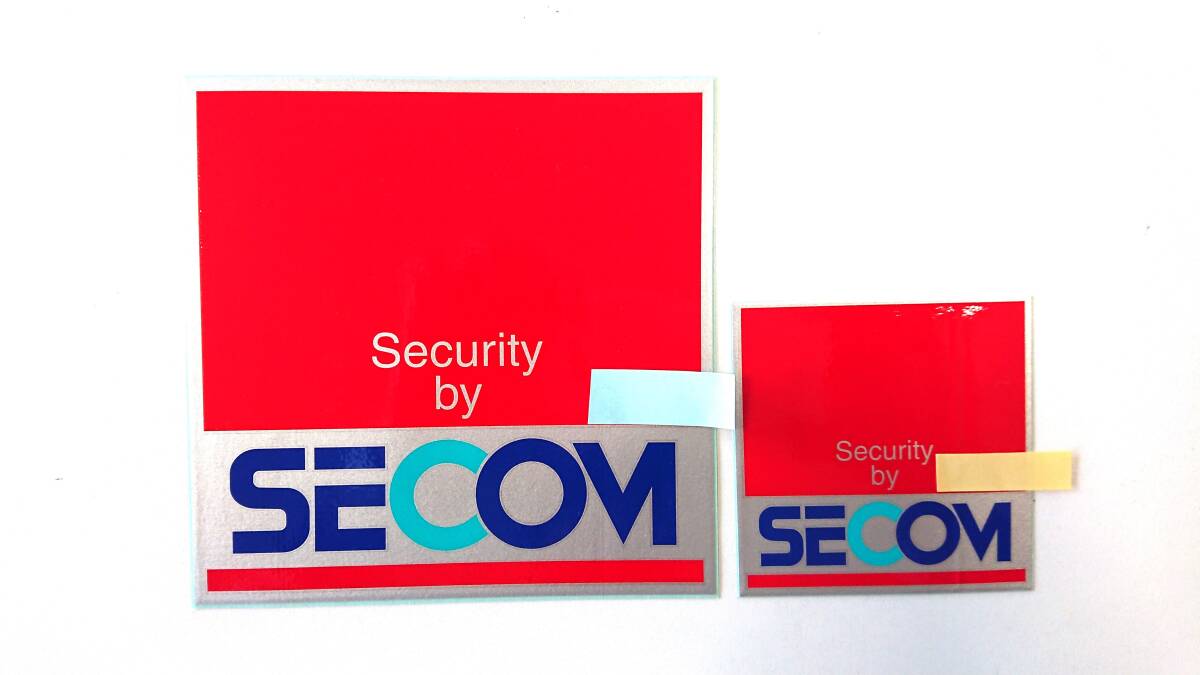 Yahoo!オークション - SECOM セコム ステッカー セット ラスト在庫 正...