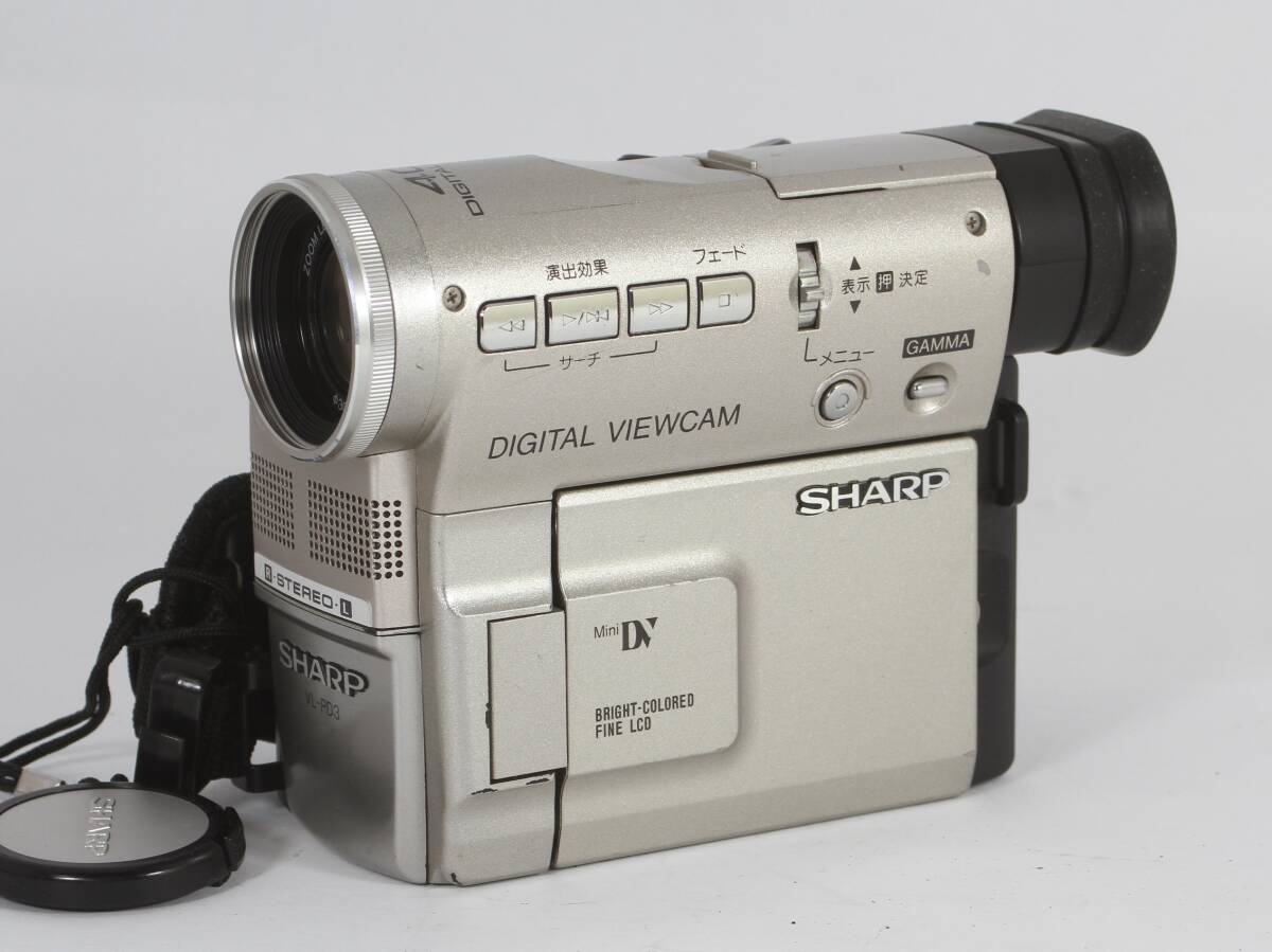 Yahoo!オークション - シャープ VL-PD3 MiniDV 再生OK 撮影 本体のみ