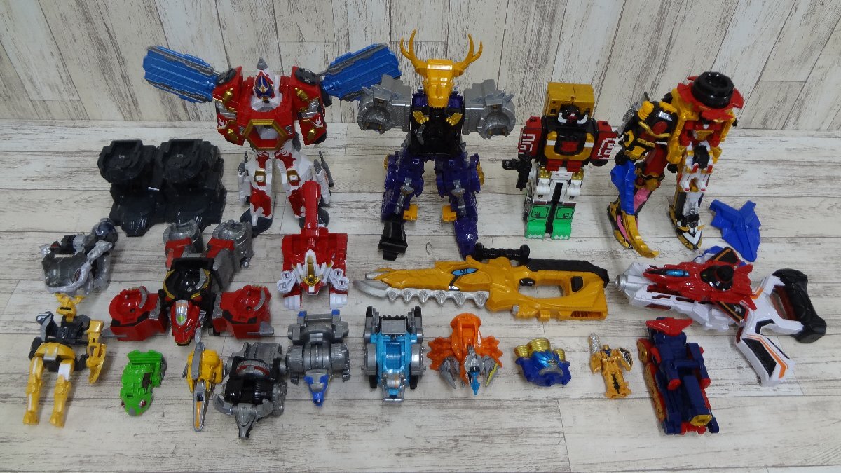 Yahoo!オークション - 067C 戦隊まとめ ギガントホウオー ジュウオウワ...