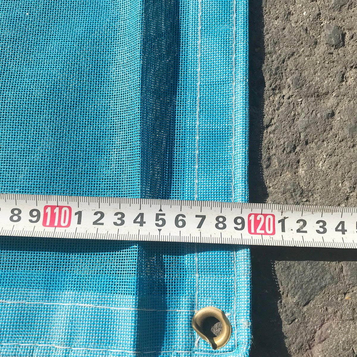 Yahoo!オークション - 扇蒼.c809 防炎メッシュシート ブルー サイズ(1....