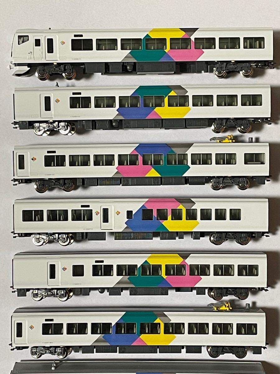 KATO 10-433+10-434 E257系 あずさ・かいじ 7両基本+4両増結セット 11両フル編成 加工品 LEDライト 強化型スカート仕様 JR東日本(中古)のオークション落札情報