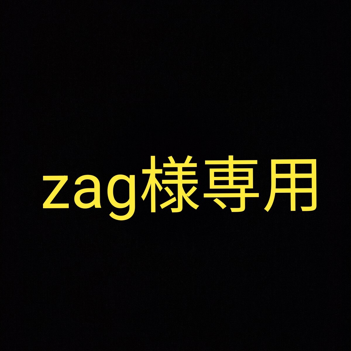Yahoo!オークション - zag様専用