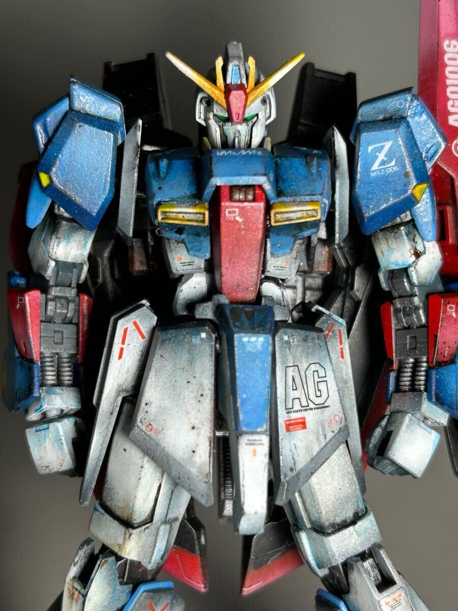 日本代購代標第一品牌【樂淘letao】－HGUC ZETAガンダム ウェザリング加工組み立て済み完成品 ガンプラ バンダイ
