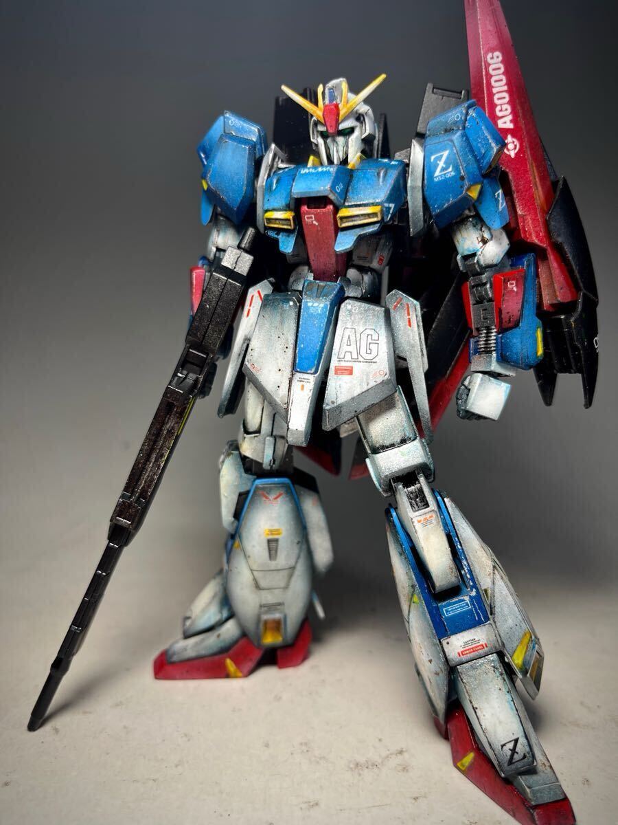 日本代購代標第一品牌【樂淘letao】－HGUC ZETAガンダム ウェザリング加工組み立て済み完成品 ガンプラ バンダイ