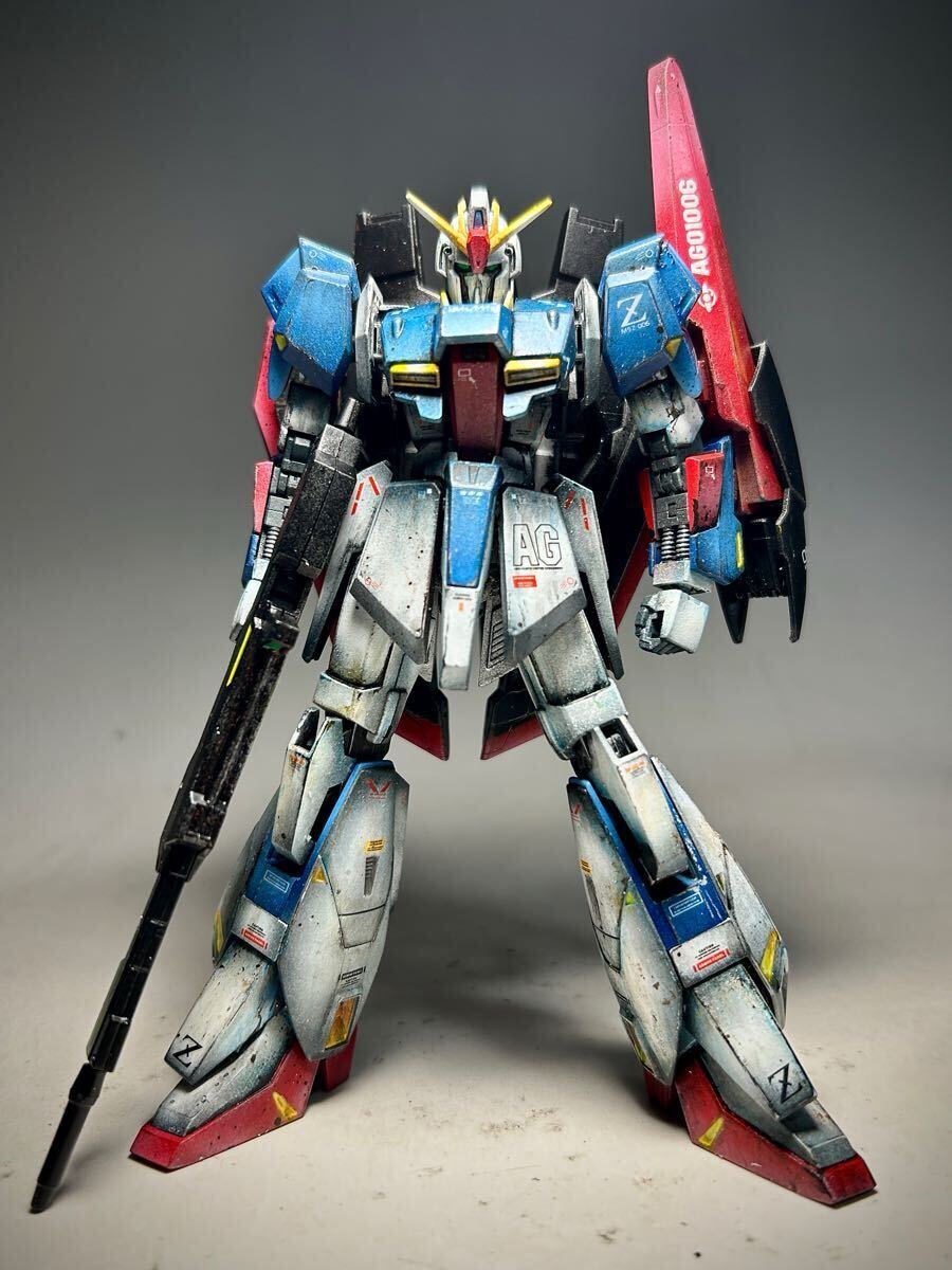 日本代購代標第一品牌【樂淘letao】－HGUC ZETAガンダム ウェザリング加工組み立て済み完成品 ガンプラ バンダイ