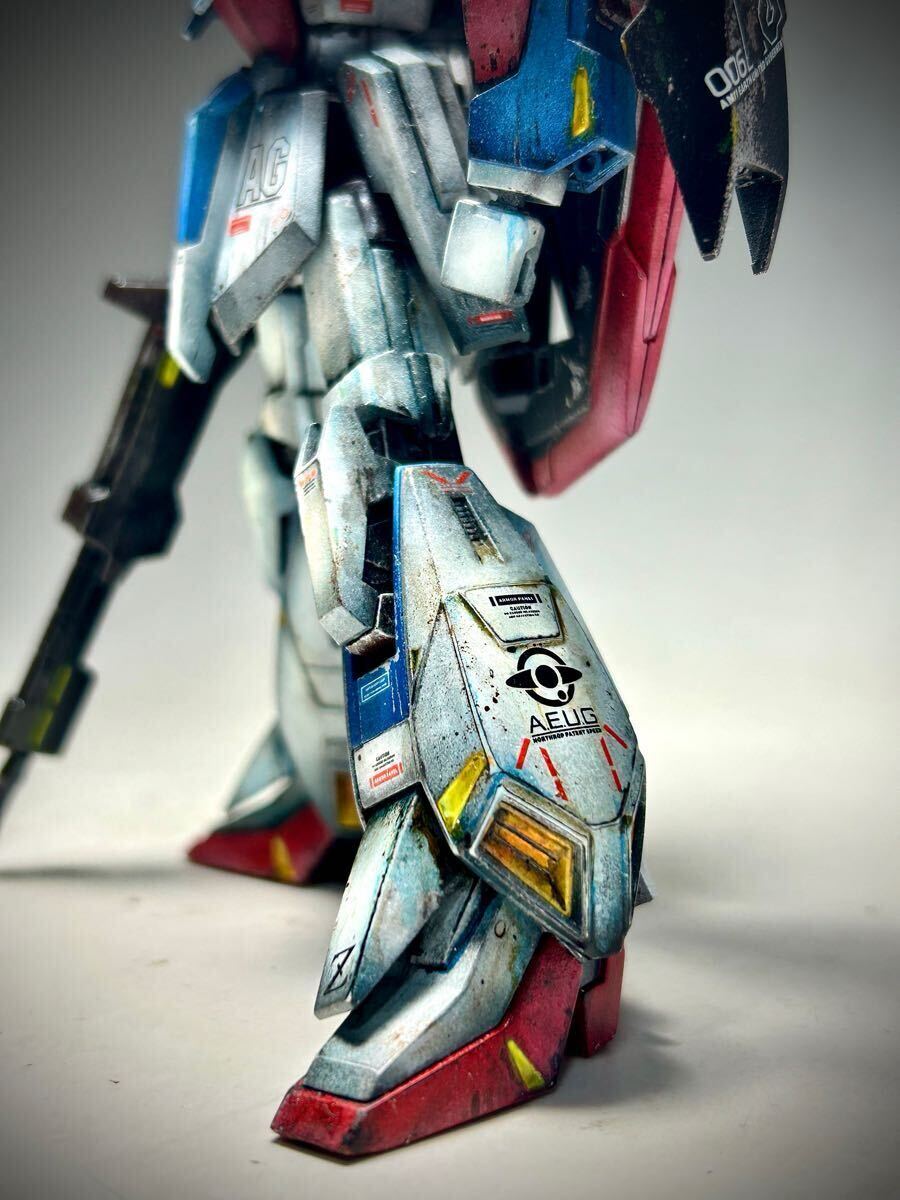 日本代購代標第一品牌【樂淘letao】－HGUC ZETAガンダム ウェザリング加工組み立て済み完成品 ガンプラ バンダイ
