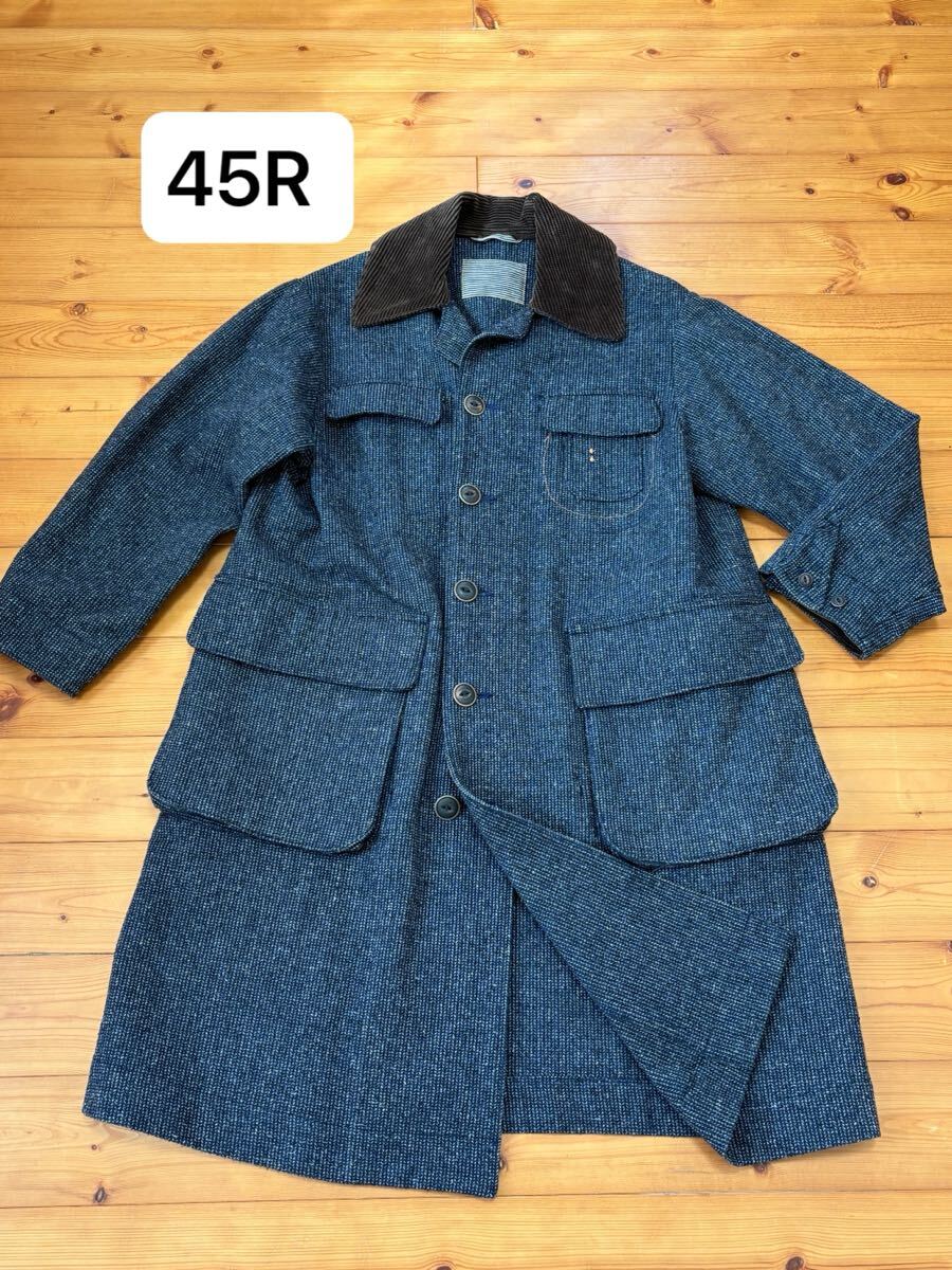 Yahoo!オークション - 美品 45R RPM ステンカラーコート ロング コート...