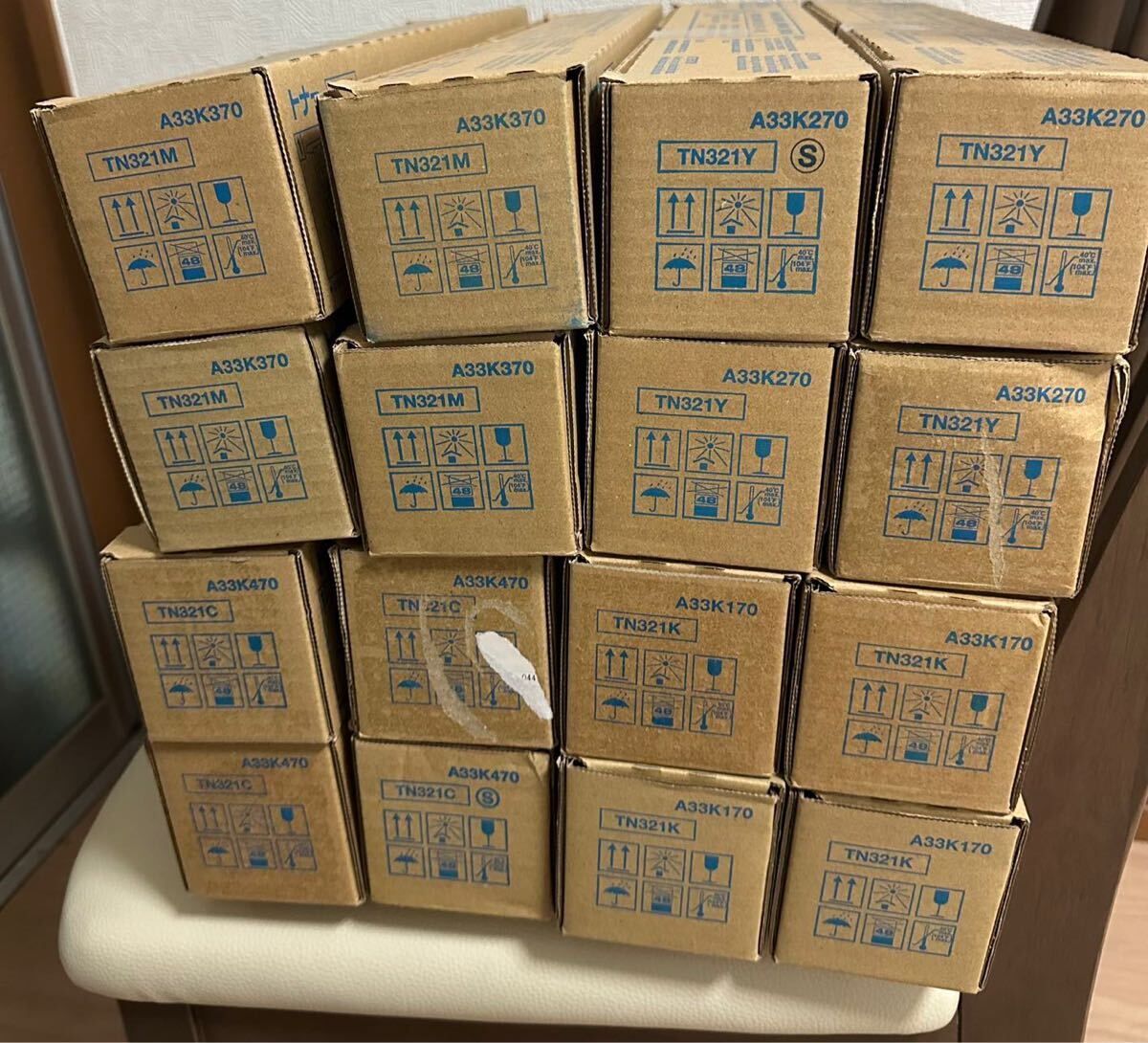 Yahoo!オークション - コニカミノルタ TN321 16本 4セット