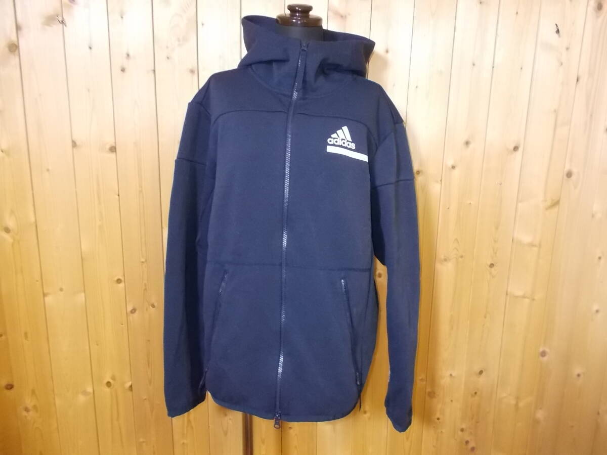 Yahoo!オークション - b227 adidas AEROREADY BUILT FOR PURPOSE ジッ...