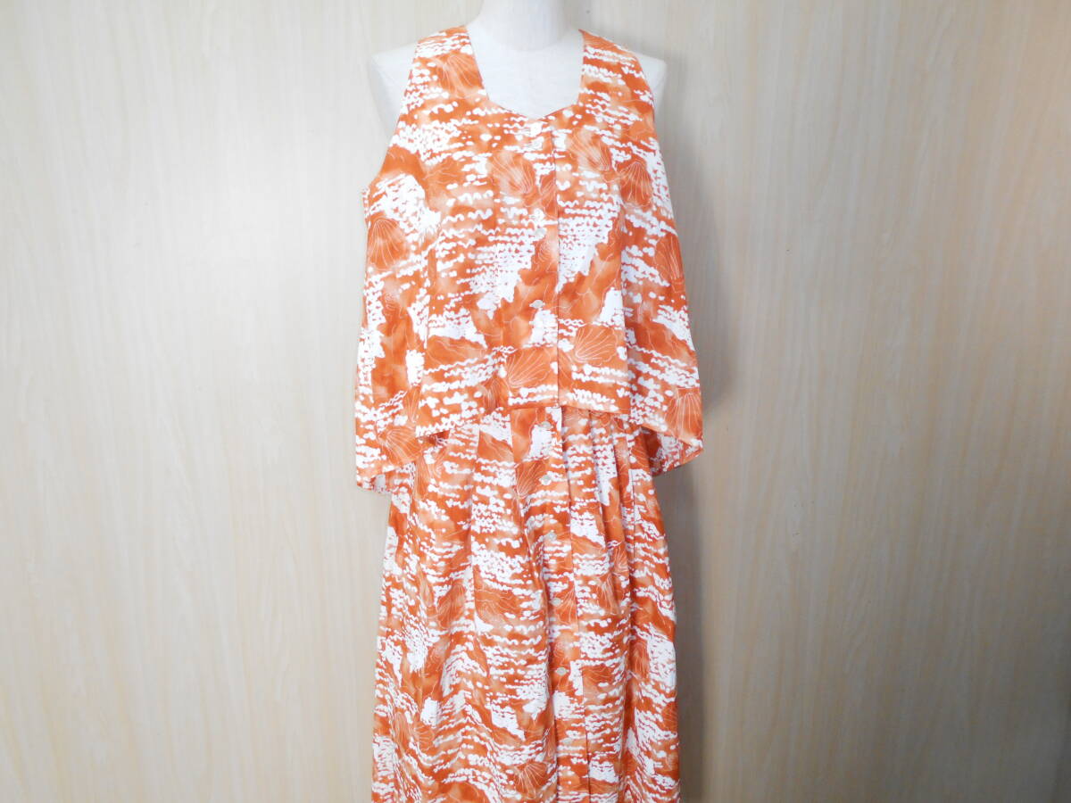 Yahoo!オークション - b332 未使用 EXOAH ワンピース見え セットアップ...