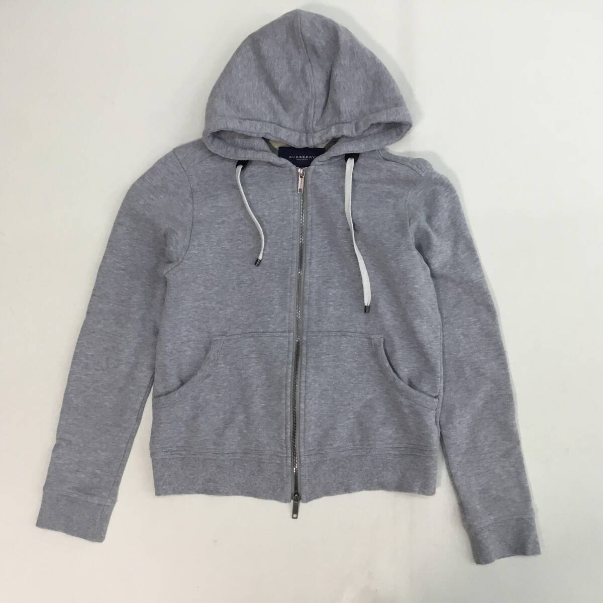 Yahoo!オークション - BURBERRY バーバリー パーカー グレー サイズ 2...