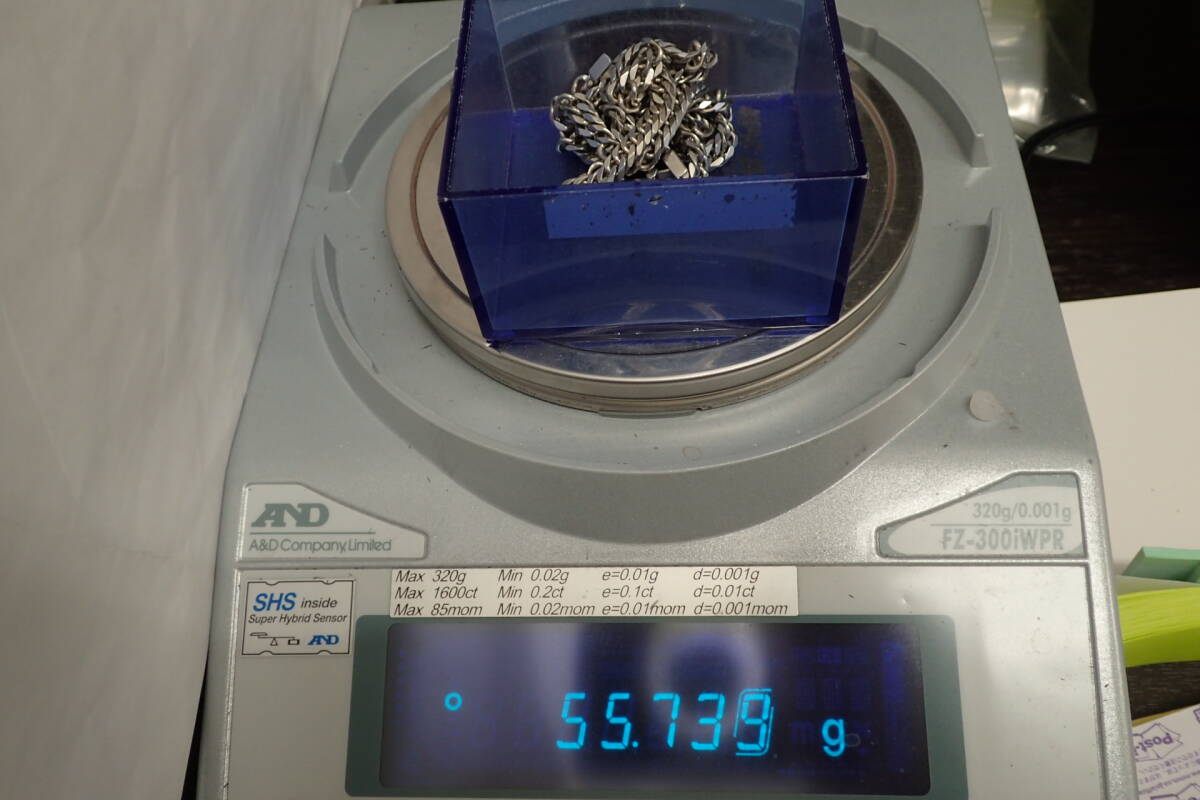 Yahoo!オークション - SILVER925 シルバー925 6面 ダブル 喜平 ネック...