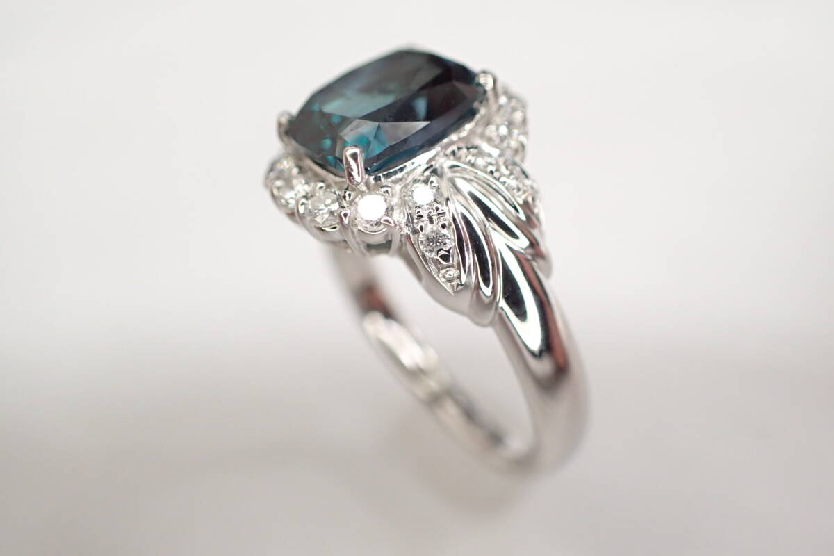 Yahoo!オークション - 14/美品 クレサンベール Pt950 再結晶アレキ1.97...