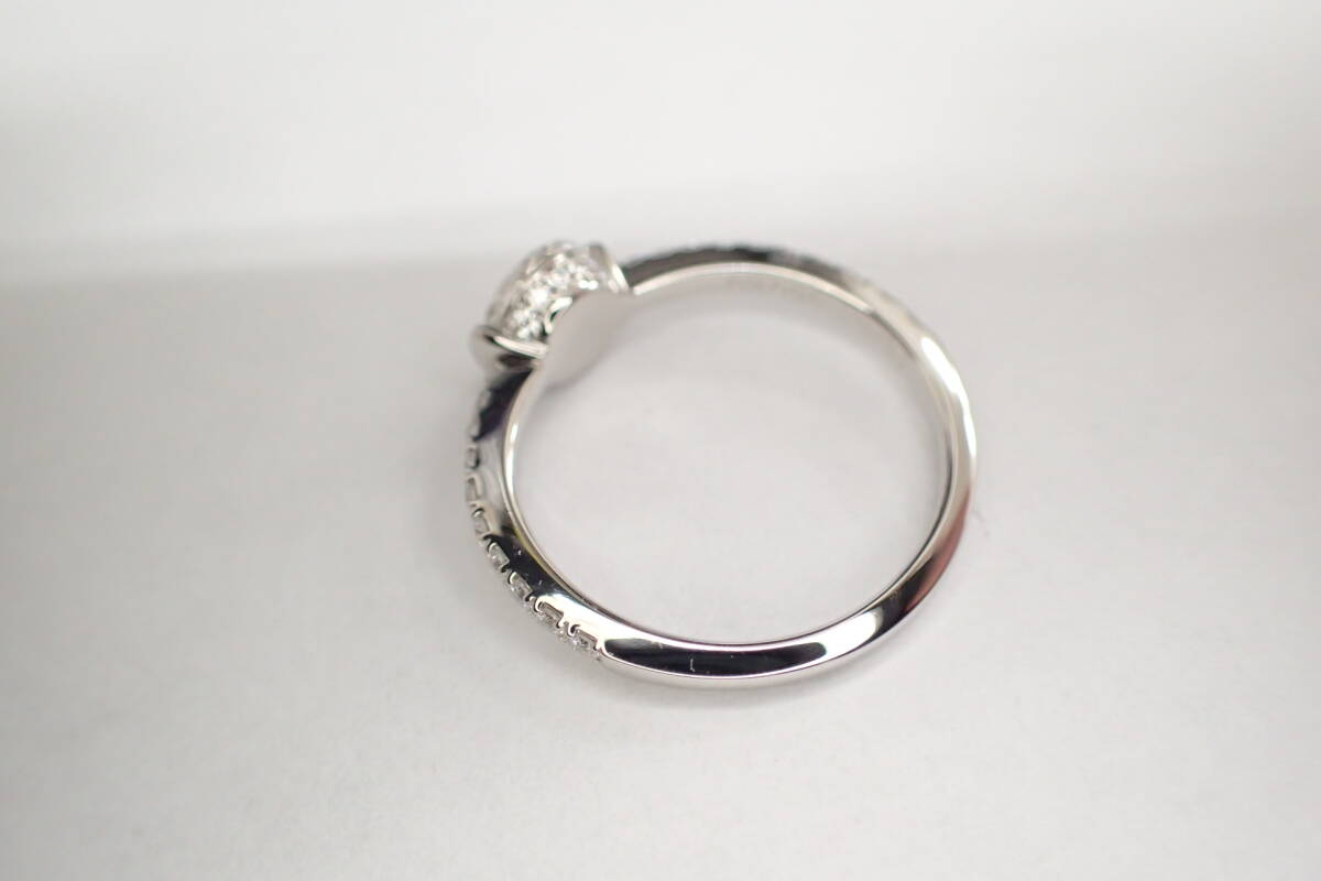 Yahoo!オークション - 14/美品 ギメル Pt950 ローズカットダイヤ0.604c...