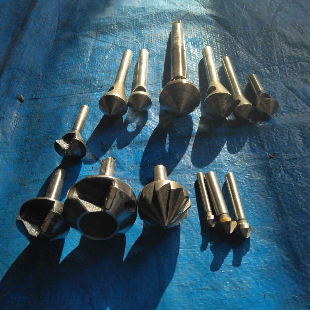 Yahoo!オークション - u57 面取りカッター 穴付き カウンターシンク バ...