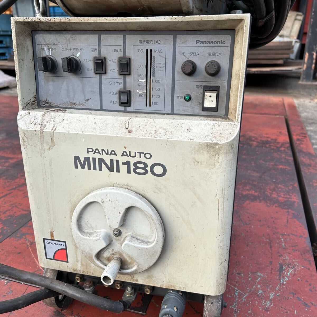 Yahoo!オークション - あT9276 Panasonic 半自動溶接機 PANA AUTO MINI...