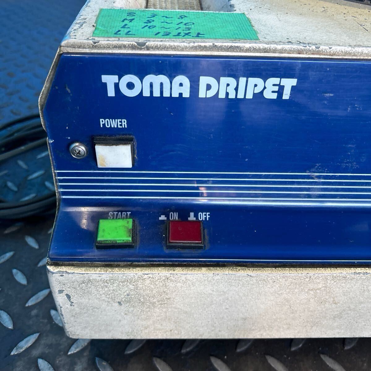 Yahoo!オークション - T9320 東洋マシナリー TOMA DRIPET ドリル研削盤...
