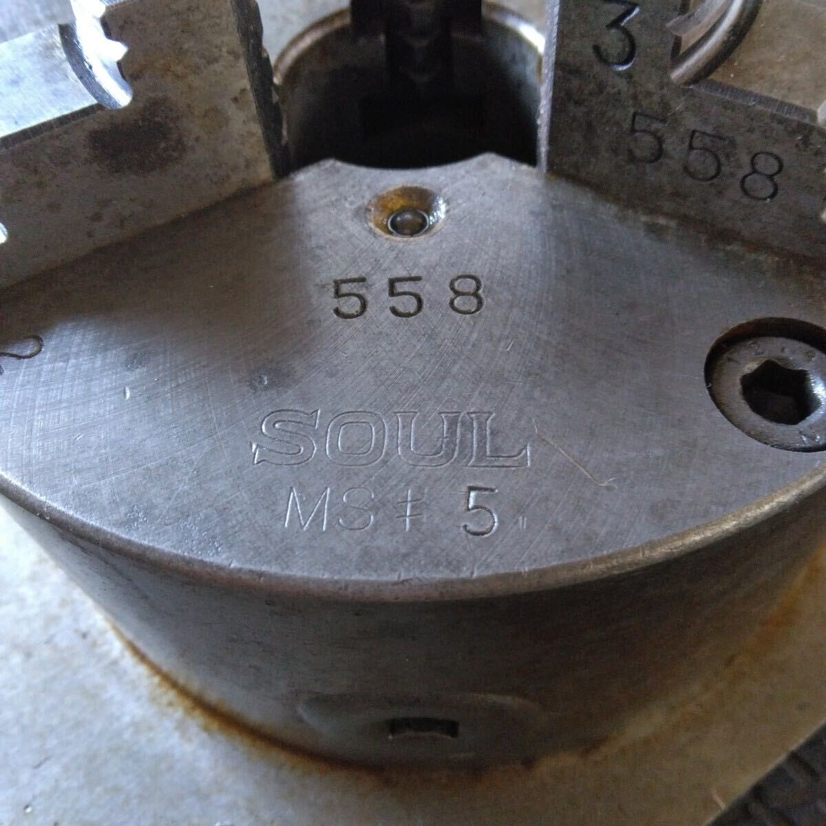 Yahoo!オークション - u133 帝国チャック SOUL 三つ爪スクロールチャッ...