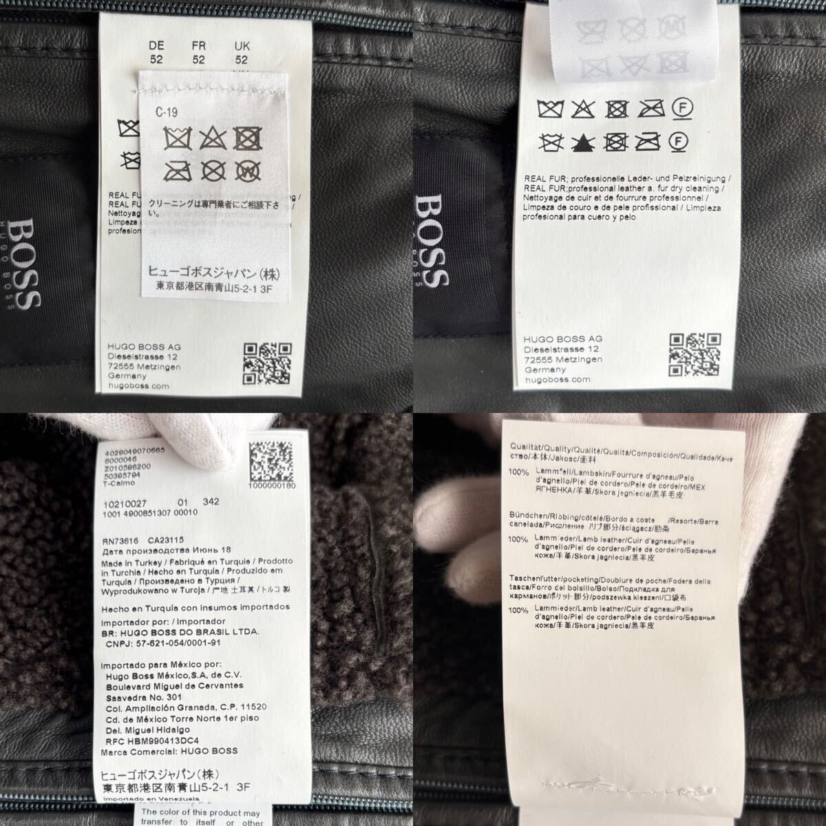 Yahoo!オークション - 驚愕のXXL相当 極美品 ヒューゴボス HUGO BOSS ...