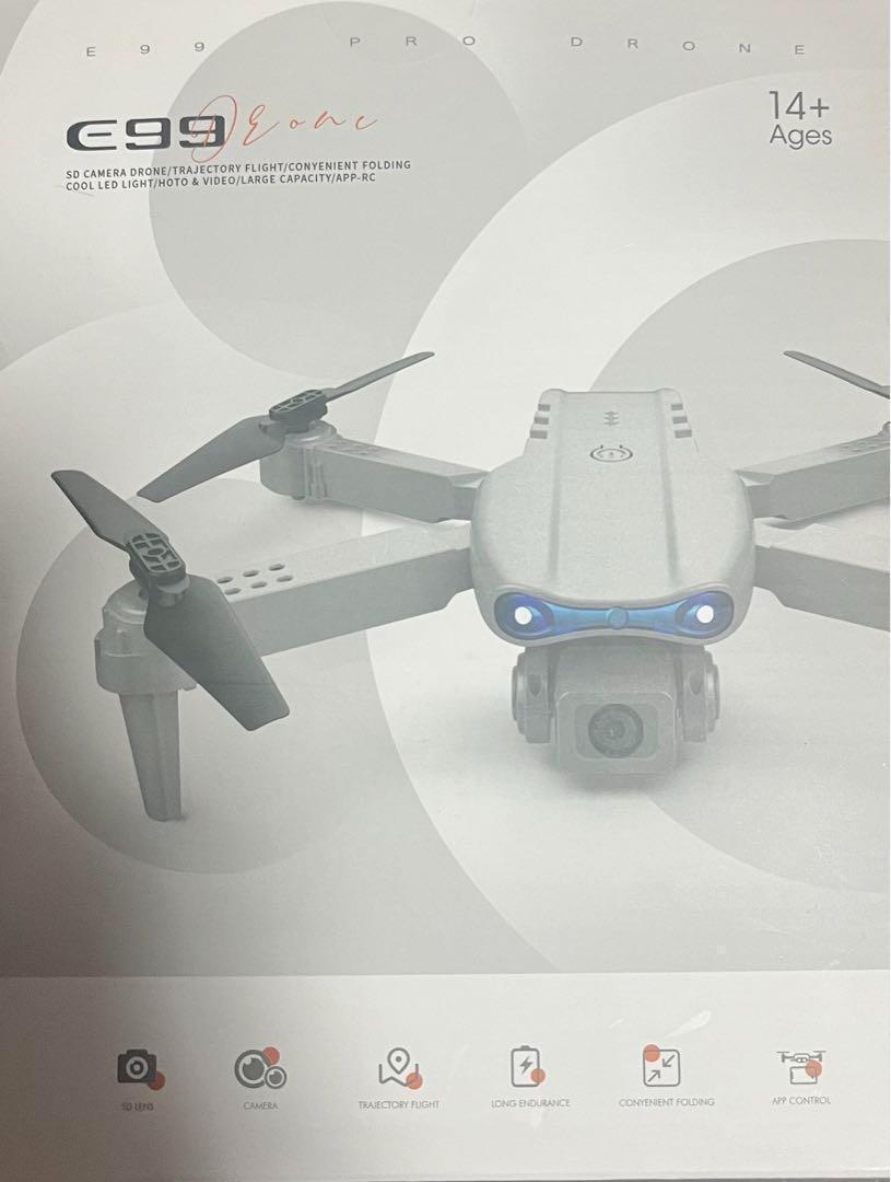 Yahoo!オークション - 1円スタート E99 カメラ付き ドローン 高性能4K