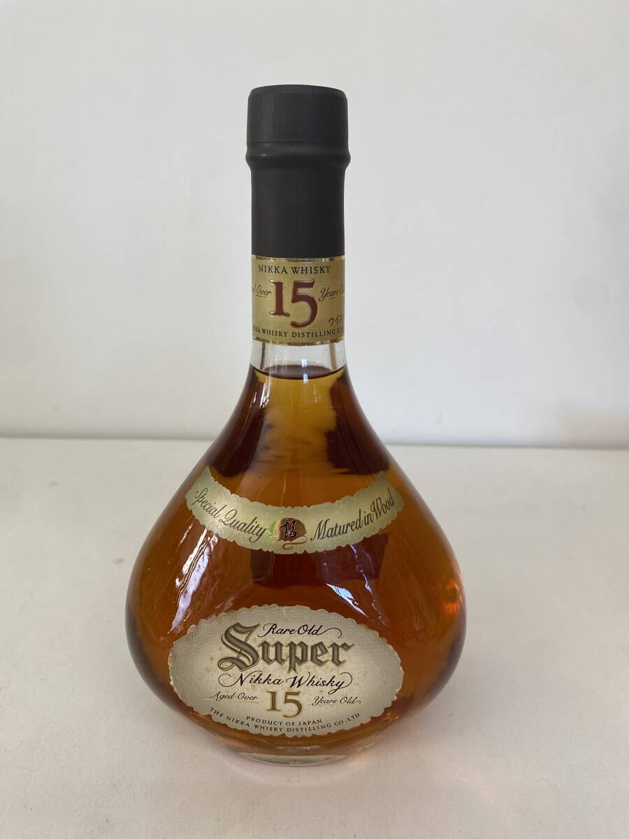 Yahoo!オークション - B12/1円〜 SUPER NIKKA 15年 スーパー ニッカ 15...