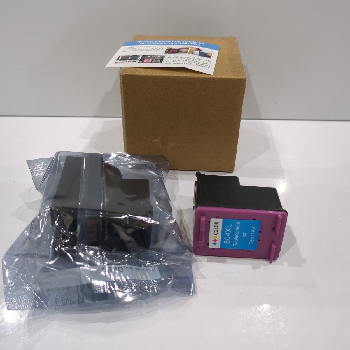 Yahoo!オークション - 1225y15r 804XL インク カートリッジ HP 互換 ブ...