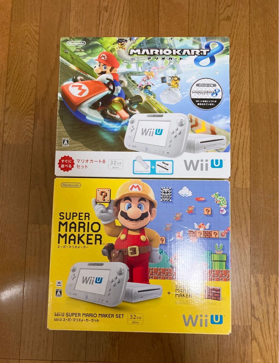 Yahoo!オークション - WiiU 本体マリオカート8 スーパーマリオメーカー...