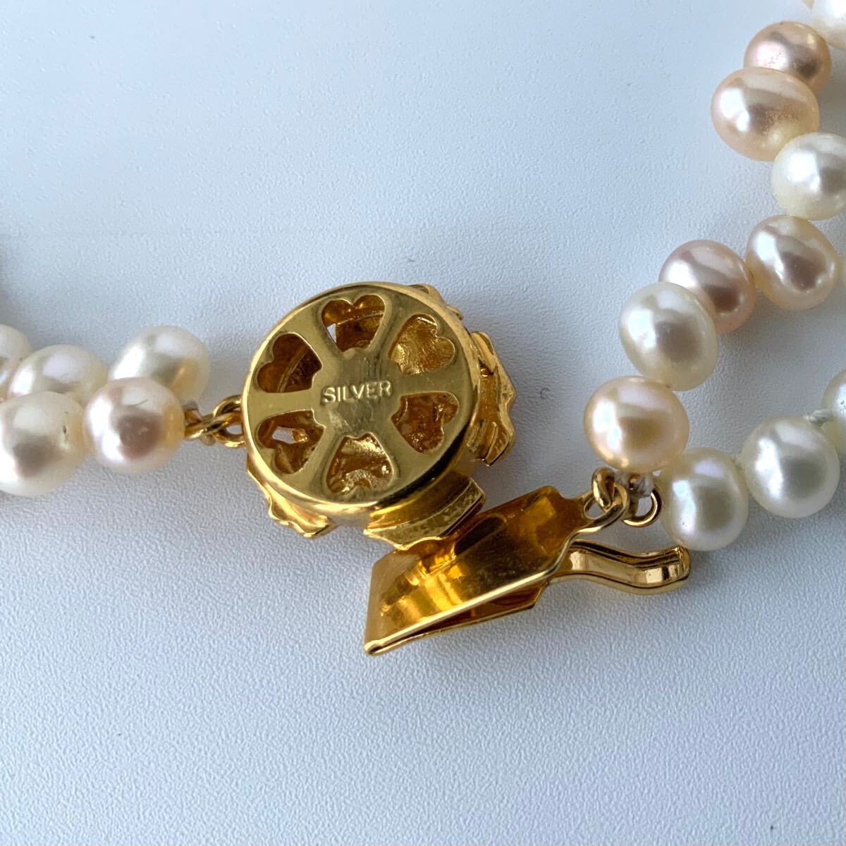 Yahoo!オークション - M-4502 1円スタート パール ネックレス 真珠 ネ...