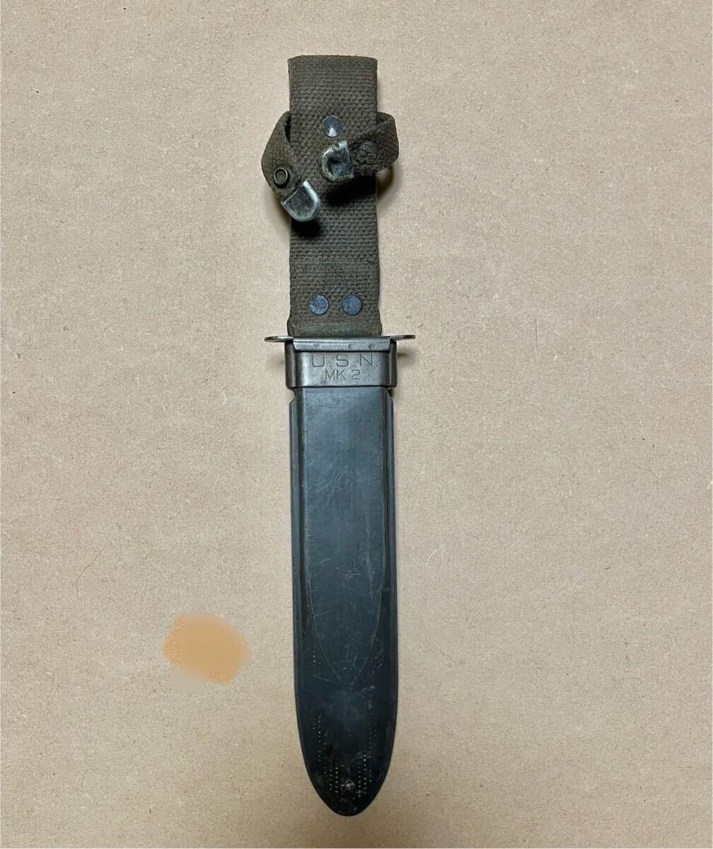 Yahoo!オークション - 【ジャンク品】 Mk2 ナイフ スキャバード スカバ...