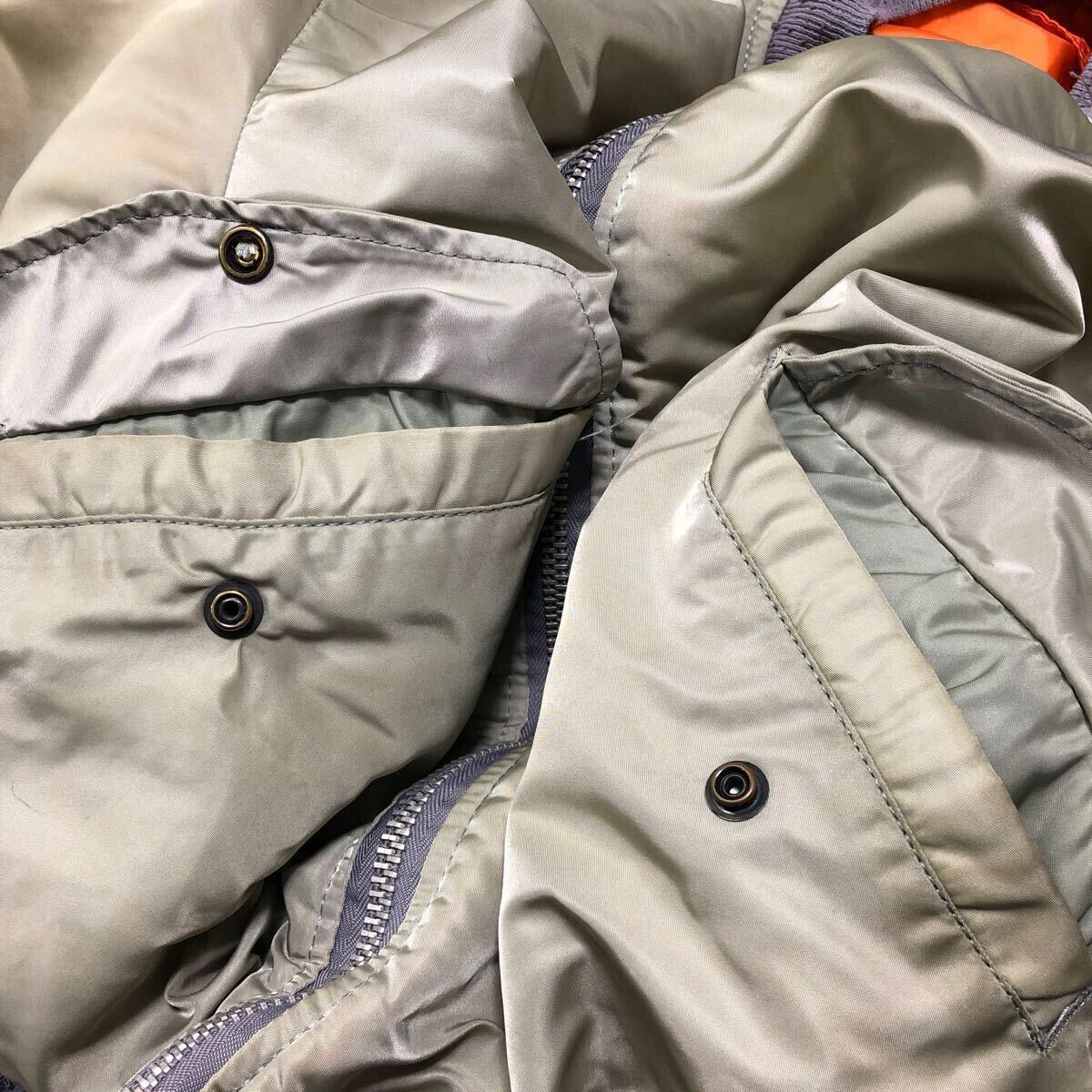 Yahoo!オークション - USA製 大きいサイズ ALPHA INDUSTRIES アルファ ...