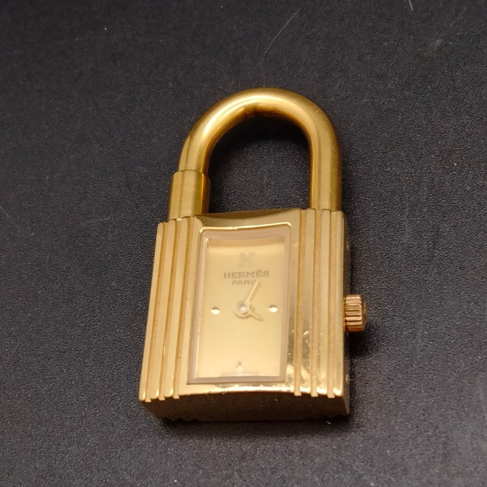 Yahoo!オークション - エルメス Hermes 腕時計 動作品 KE1.201（ケリー...