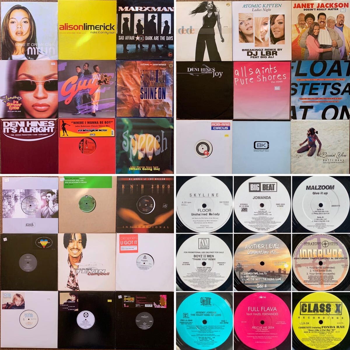 Yahoo!オークション - HIP HOP R&B レコード 65枚セット (ATOMIC KITTE...