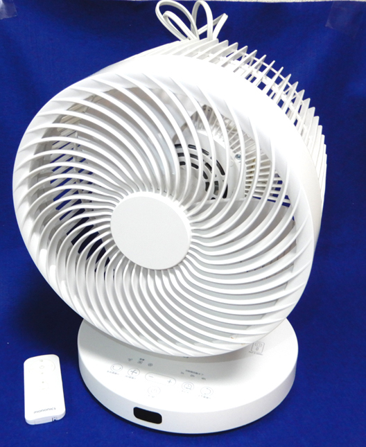 Yahoo!オークション - mononics 3Dスイングサーキュレーター リモコン ...