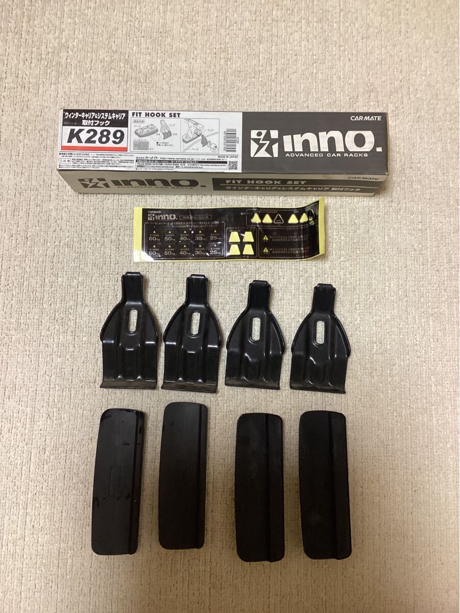Yahoo!オークション - INNO SU取付フック K289 カーメイト トヨタ ウィ...