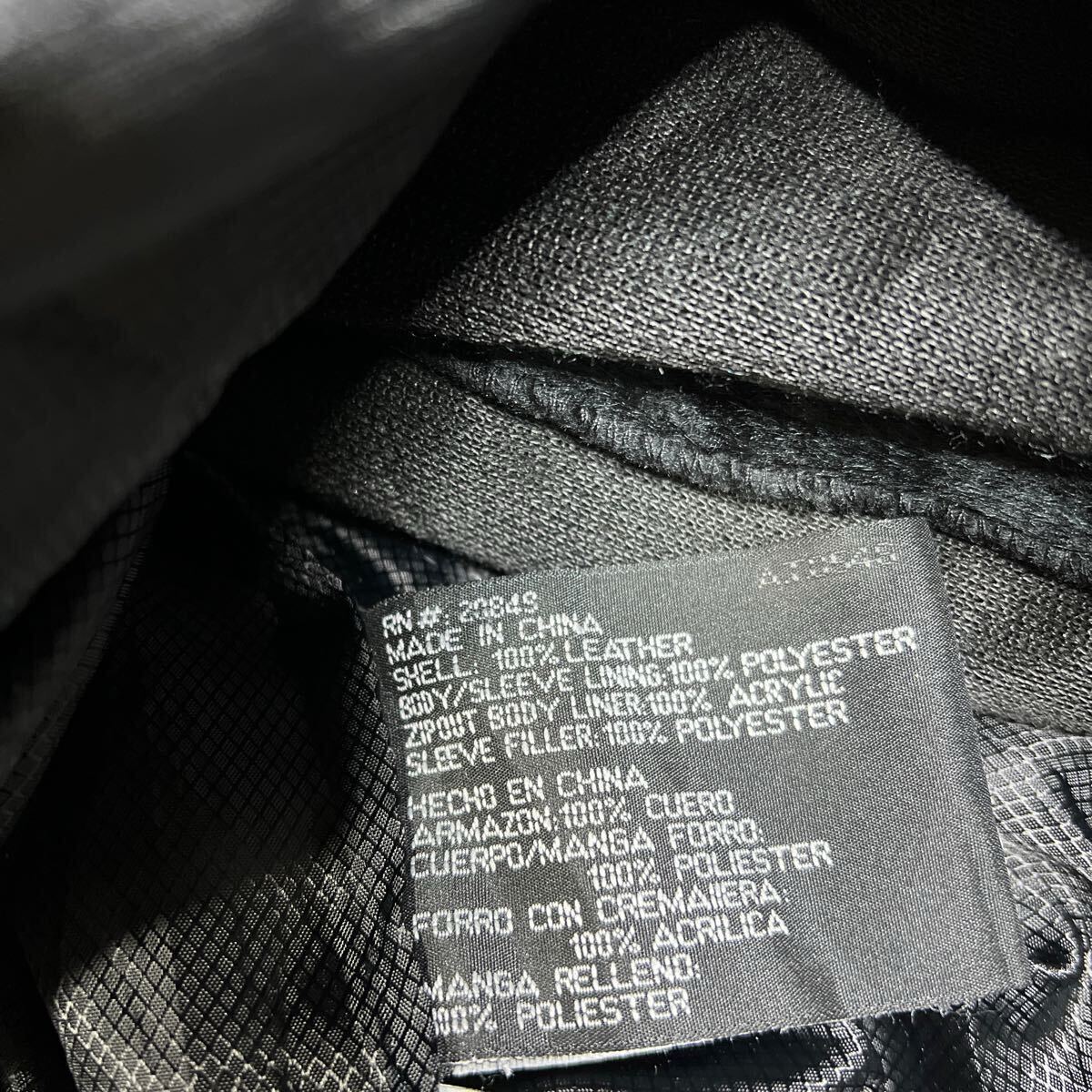 Yahoo!オークション - 美品 3XL大きいサイズ リアルレザー 本革 ボアラ...