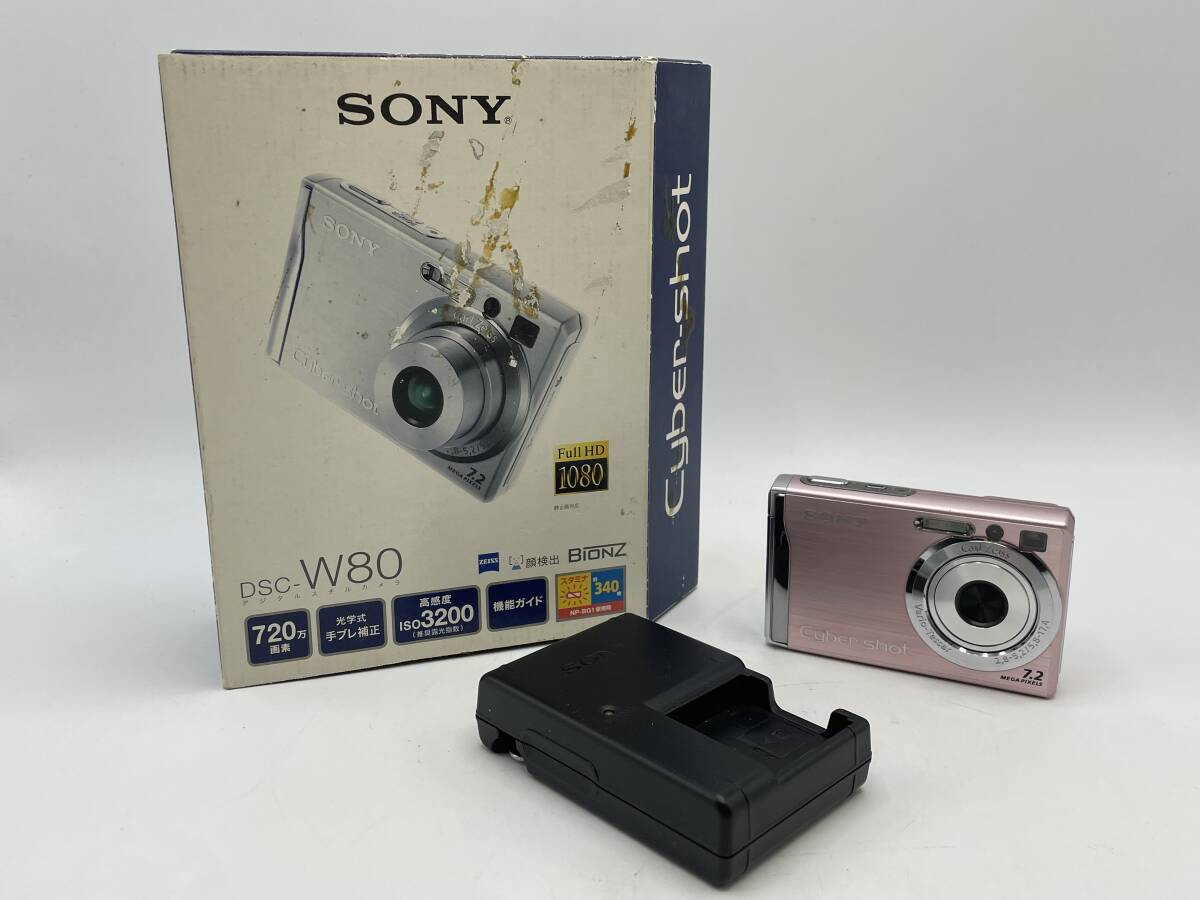 Yahoo!オークション - Sony / ソニー DSC-W80 / 動作確認済 / 箱・充電...