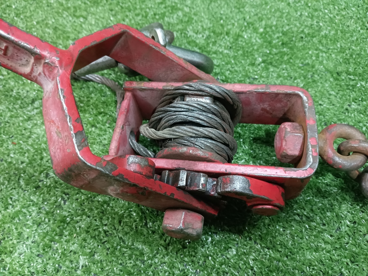 Yahoo!オークション - 中古 HHH スリーエッチ ワイヤー荷締機 小500K ...