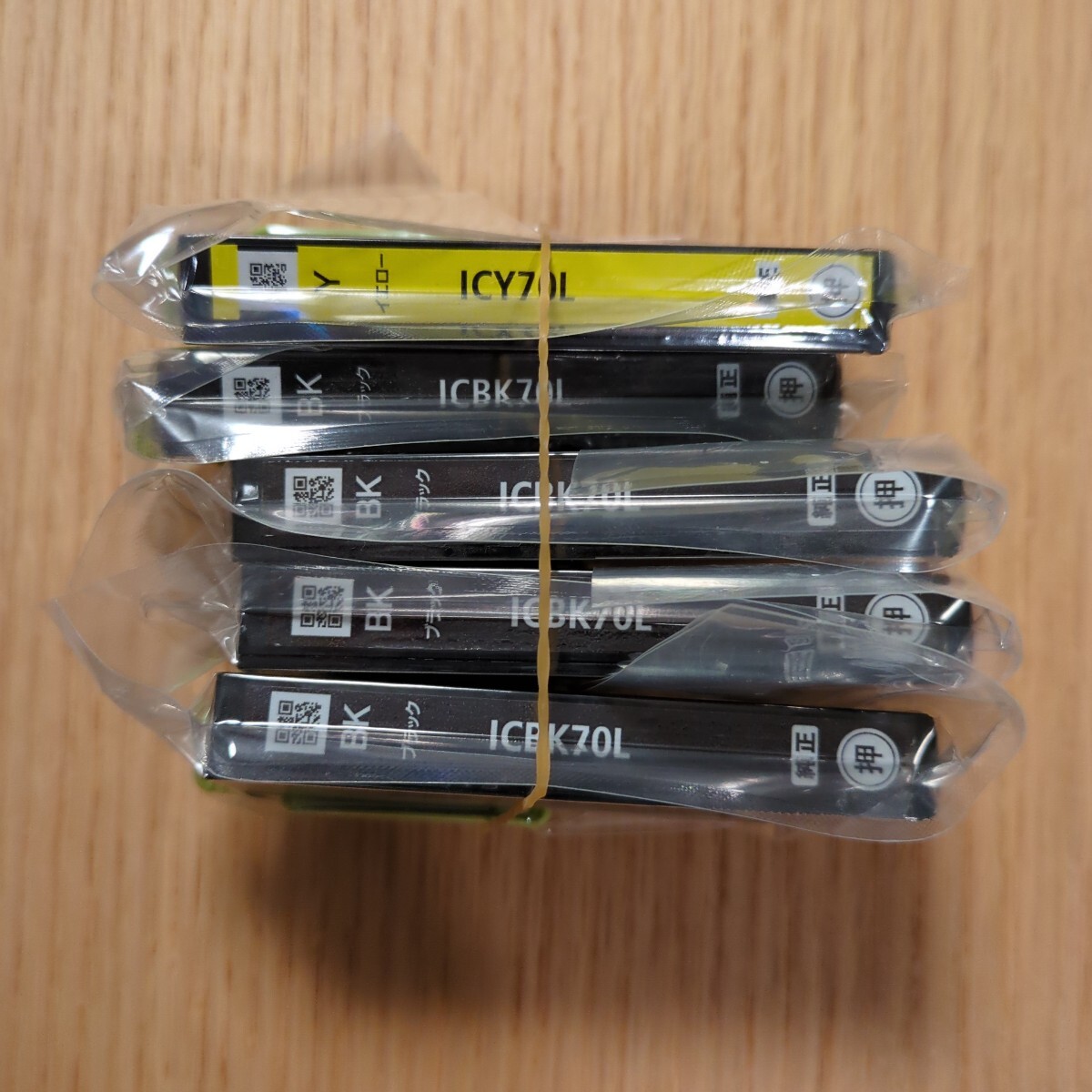 Yahoo!オークション - EPSON 純正インク さくらんぼ ICBK70L ICY70L 未...