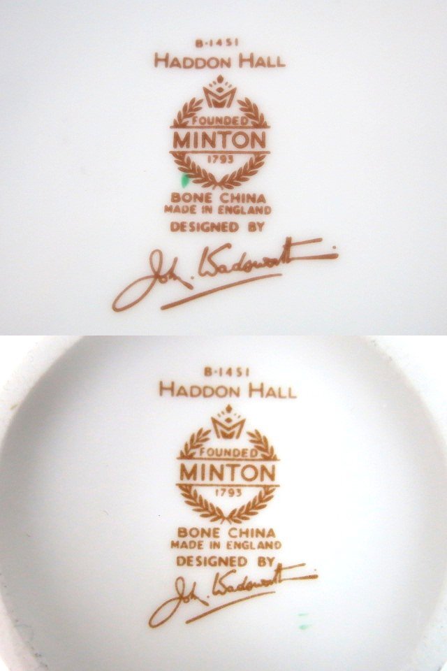 Yahoo!オークション - Z584 F ミントン ハドンホール ポット と マグカ...