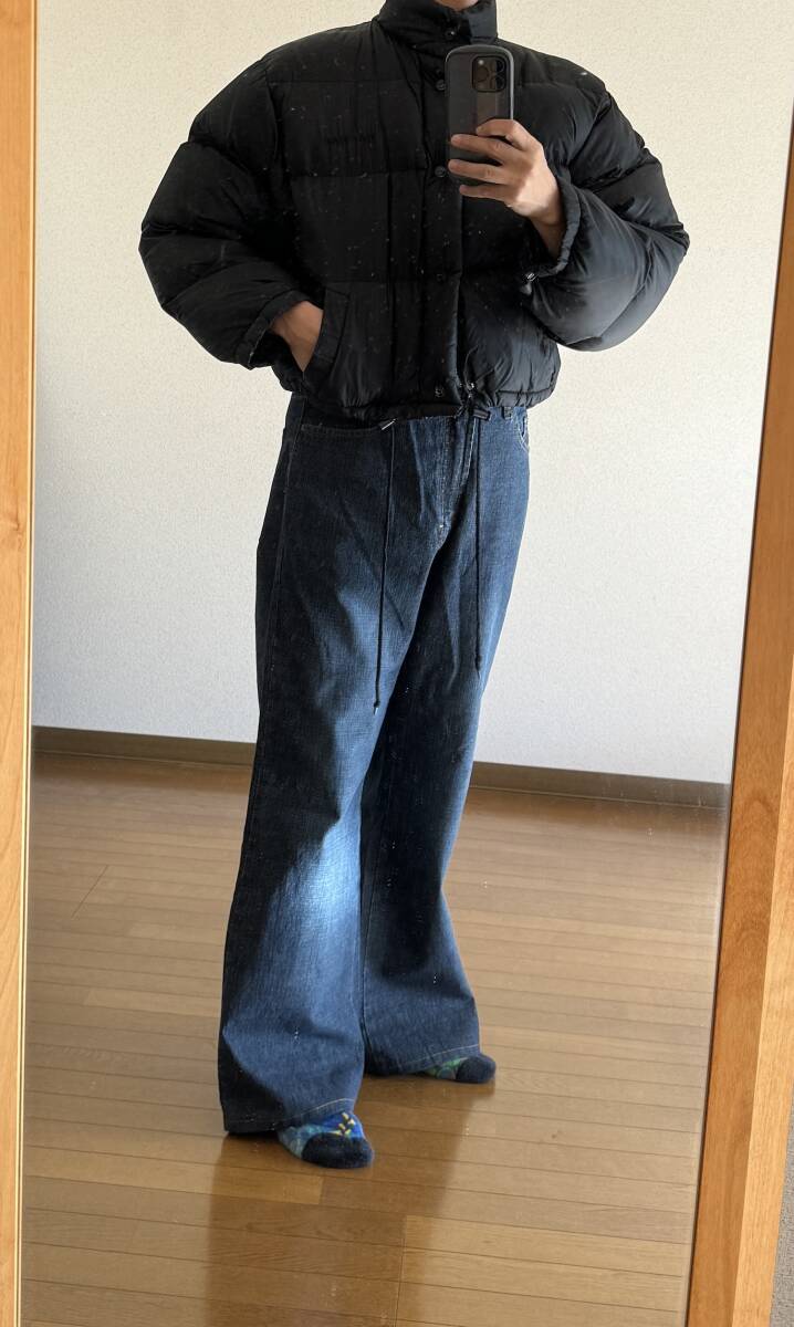 Yahoo!オークション - 【1000円スタート】NAF NAF ダウンジャケット ブ...