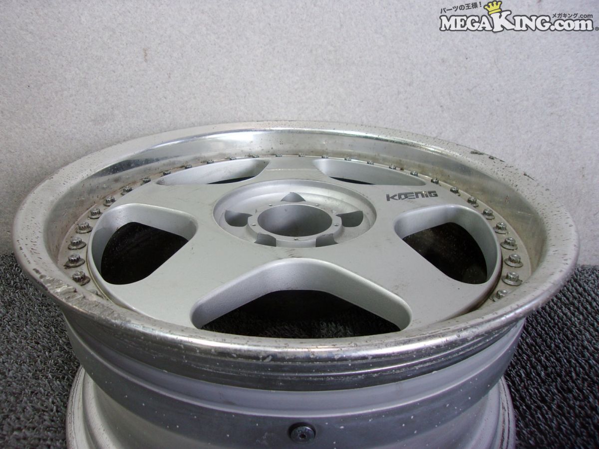 Yahoo!オークション - KOENIG ケーニッヒ 17インチホイール 8J+10 5穴 ...