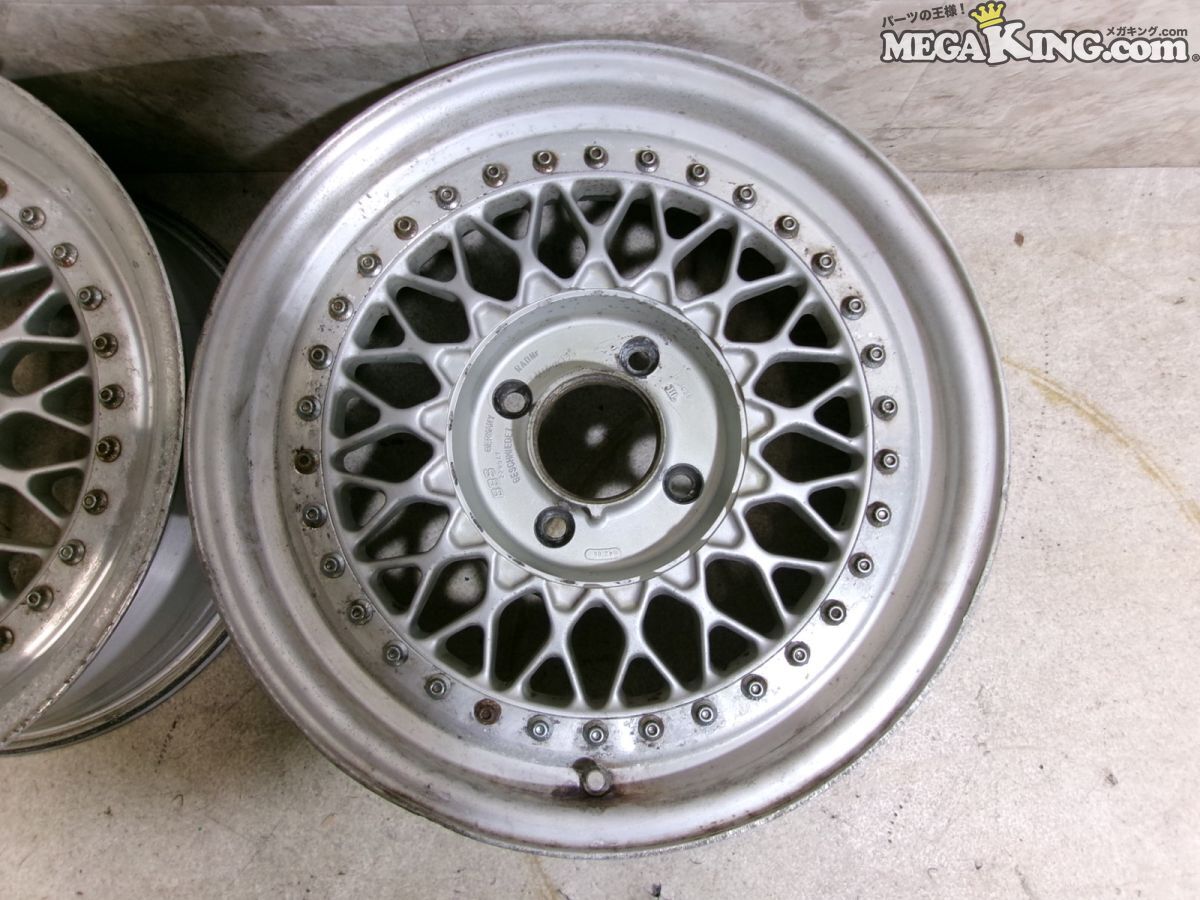 Yahoo!オークション - BBS 16インチホイール 7J+24 4穴 PCD114.3 2本 R...