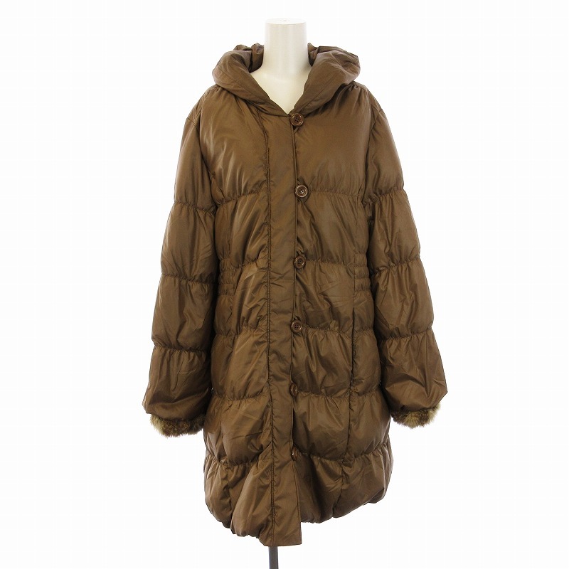 Yahoo!オークション - スイヴィ SUIVI ダウンコート ラビットファー ア...