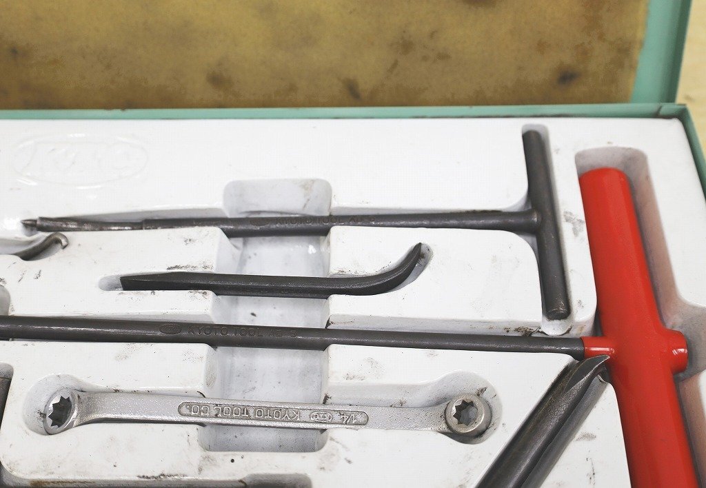 Yahoo!オークション - 5910A24 KTC ブレーキツールセット AB9 整備工具...