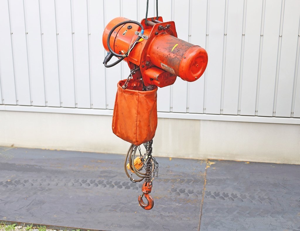 Yahoo!オークション - 3192C23 NITCHI ニッチ ホイスト MH-40H 1t 5m ...