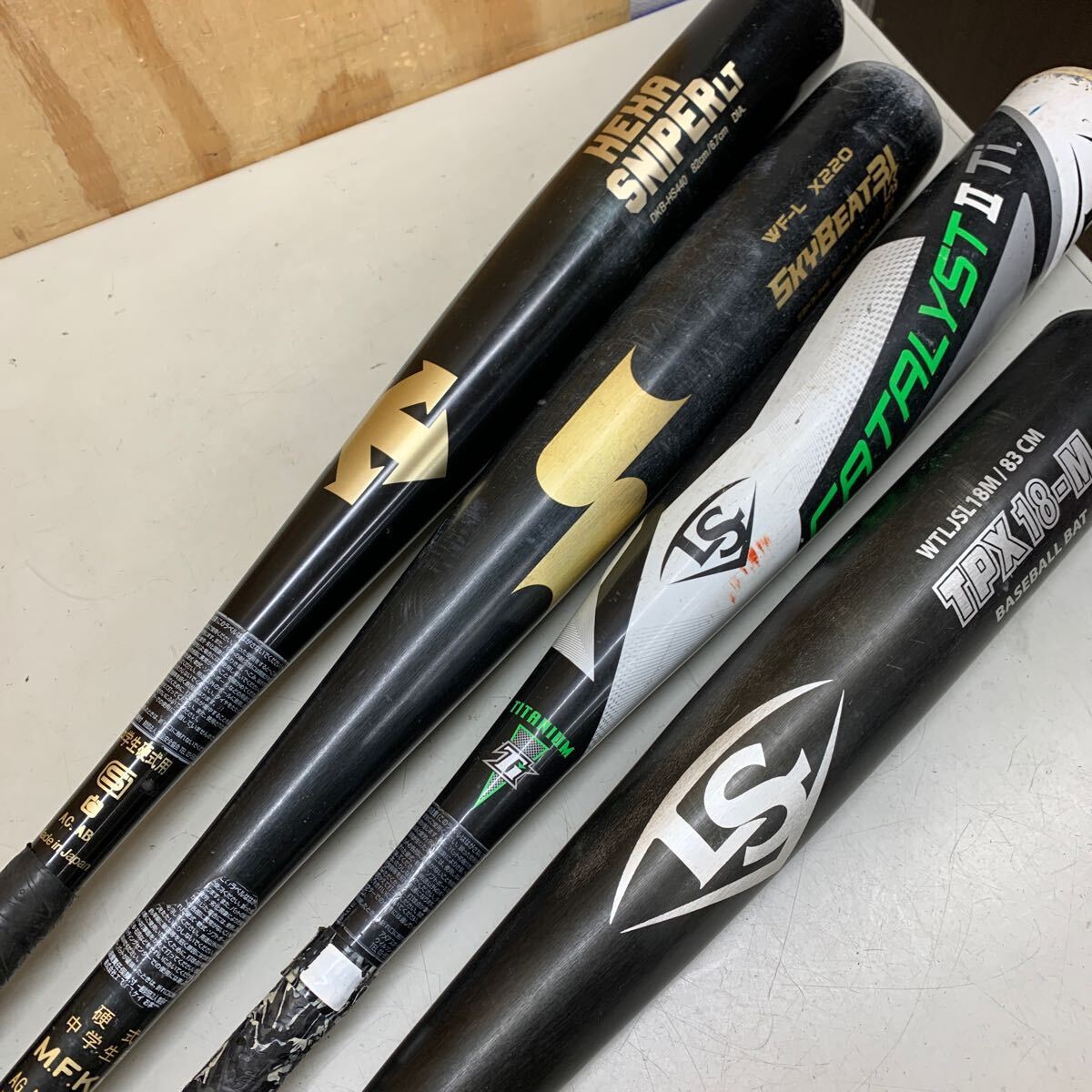 Yahoo!オークション - ② バット 軟式少年用 カタリスト2 78cm 580g 中...