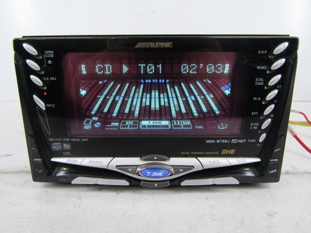 Yahoo!オークション - [K15 A3] ALPNE アルパイン MDA-W759J 2DINデッ...