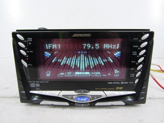 Yahoo!オークション - [K15 A3] ALPNE アルパイン MDA-W759J 2DINデッ...